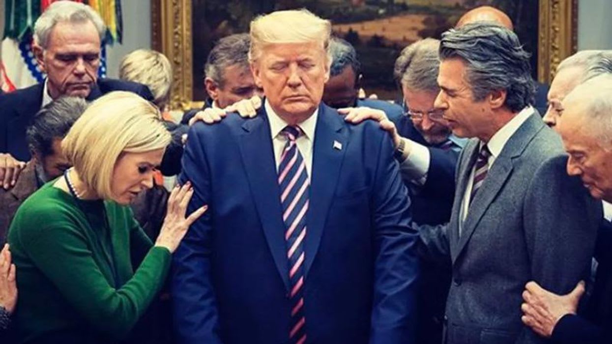 Prophecy declaring Trump God's anointed leader shared by president