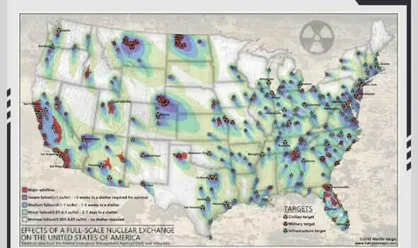 The 2 worst suffering states to live during nuclear attack revealed in ...