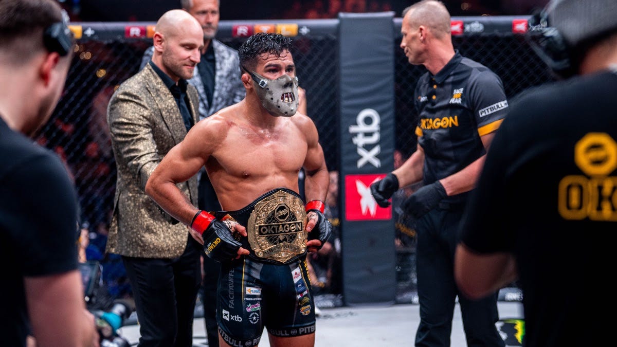 Video: Igor Severino wins OKTAGON gold, moves to 2-0 since UFC bite