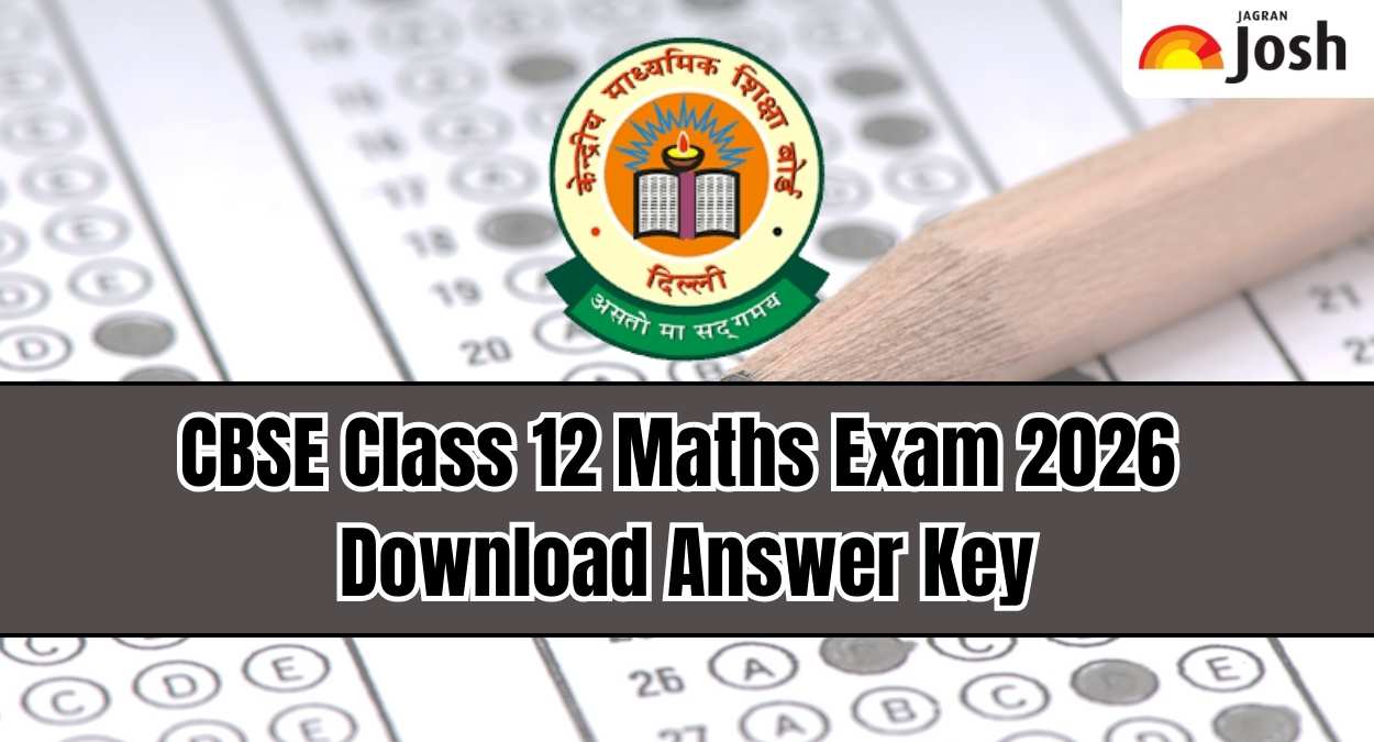 CBSE class 12 maths answer key 2026: Check answers & solutions by ...
