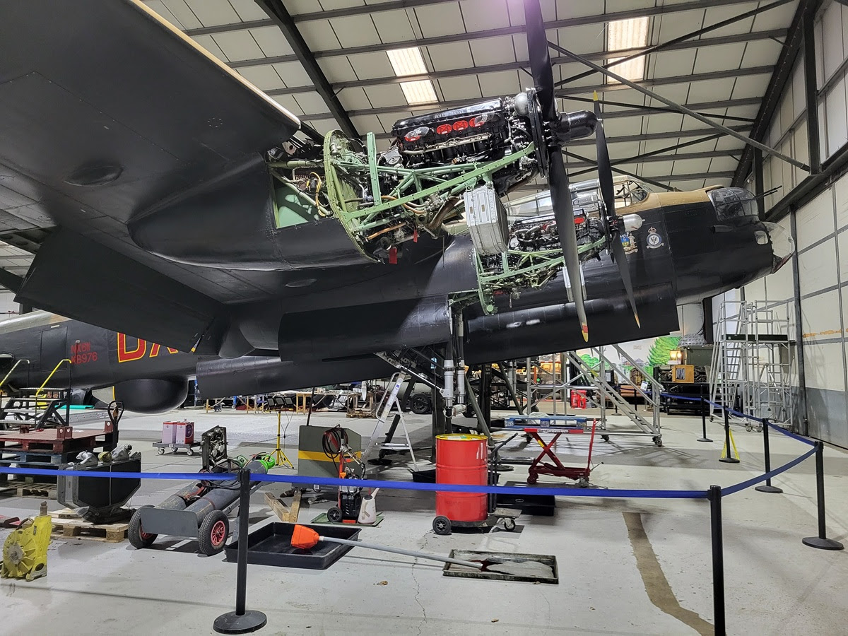 Avro Lancaster BVII NX611 'Just Jane' – restoration update 255, 256 and 257