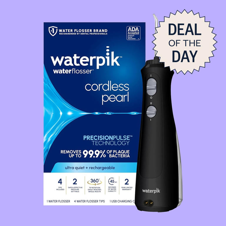 The Waterpik water flosser that makes flossing less annoying is almost ...