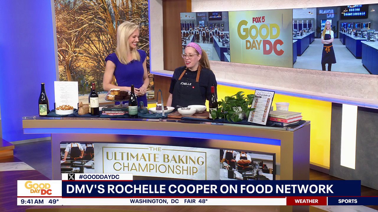 Rochelle Cooper showcases her skills on Food Network