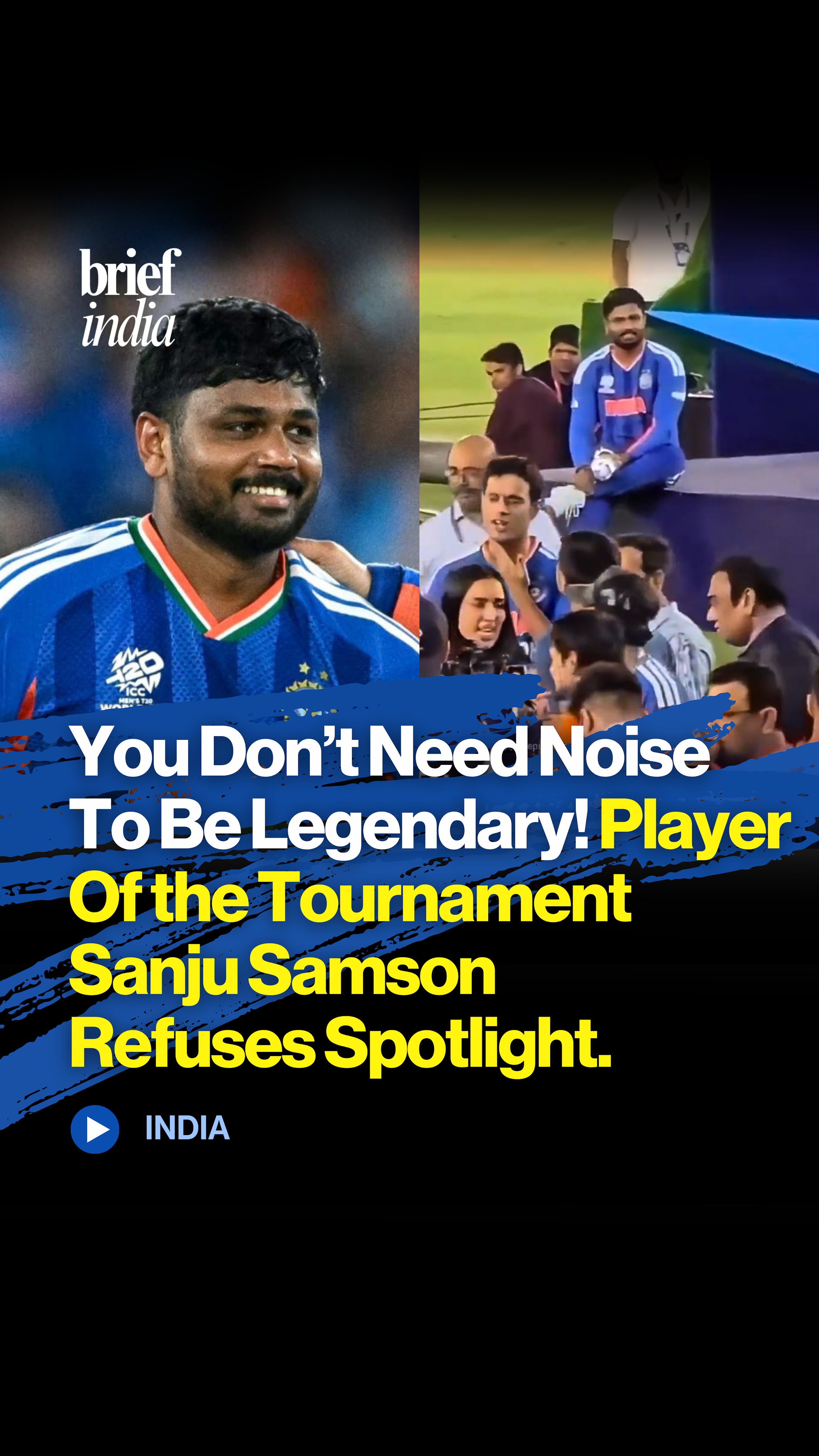 Sanju Samson's humble brilliance shines in India's T20 World Cup triumph!