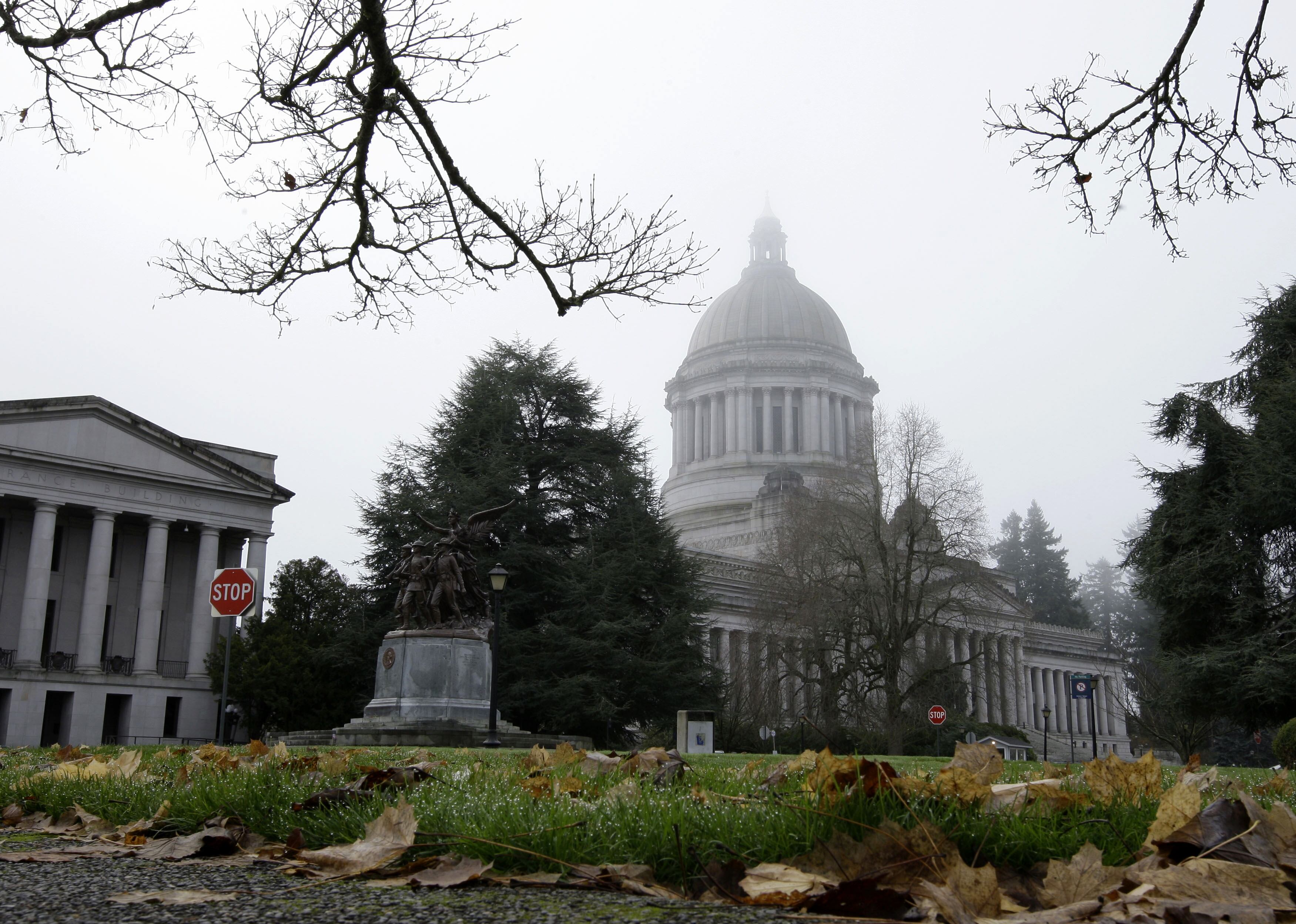 Dozens rally against proposed Washington 'millionaires tax' outside ...