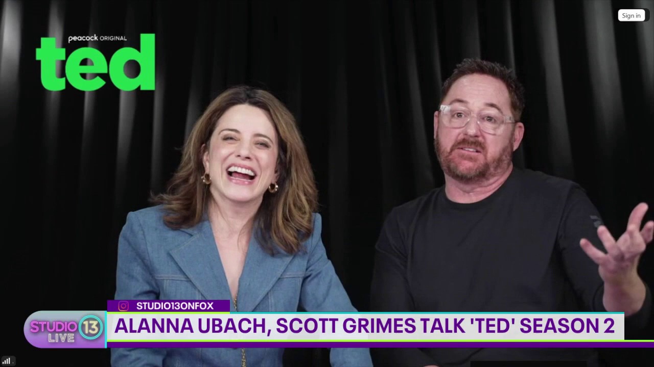 Alanna Ubach, Scott Grimes tease 'Ted' season 2