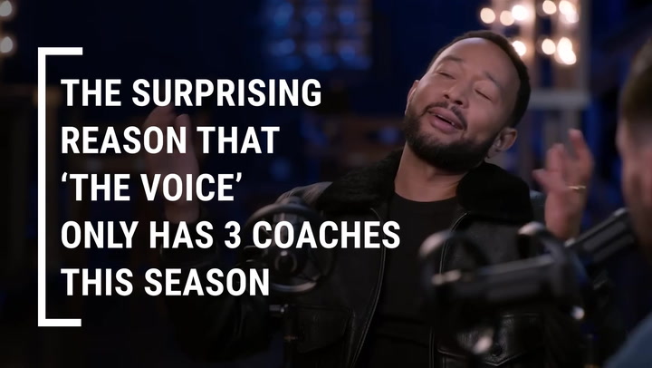 Why does 'The Voice' only have 3 coaches this season? Apparently, there ...