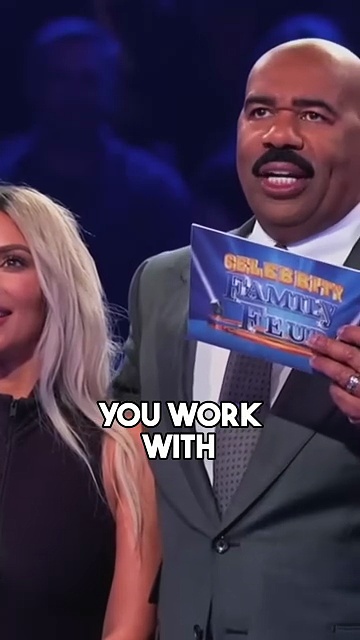 Kim Kardashian rocks the board on Celebrity Family Feud