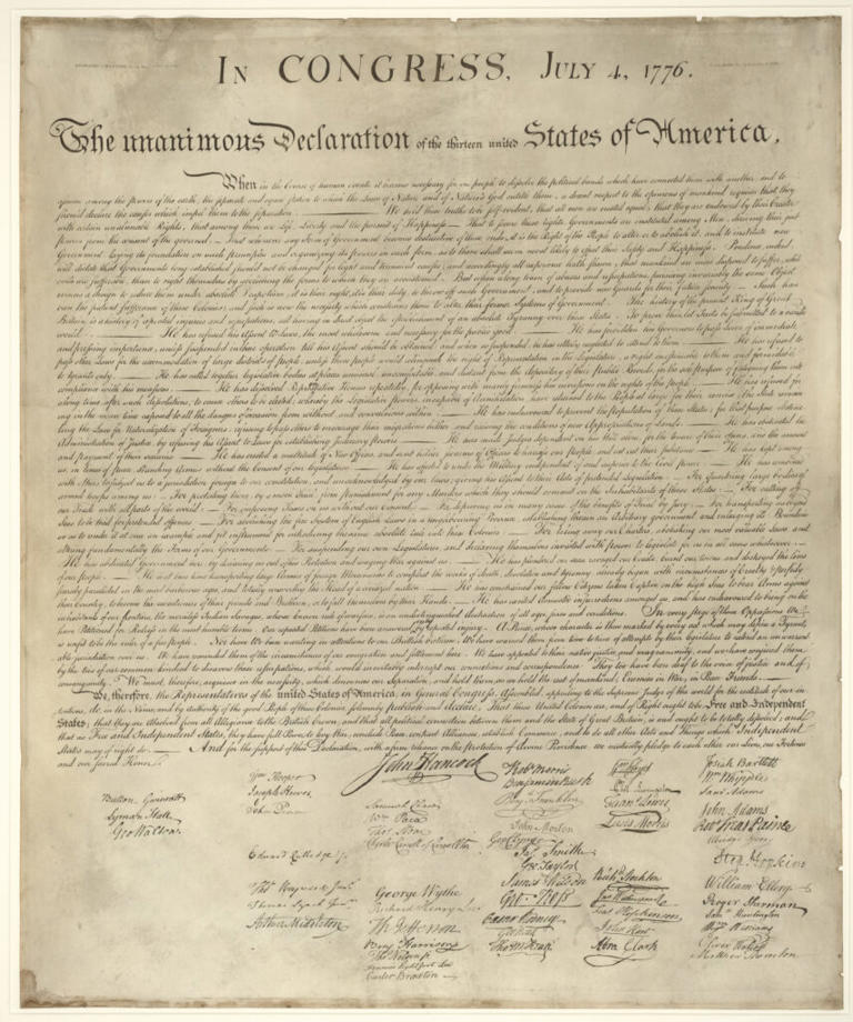 The real Declaration of Independence is coming to a town near you