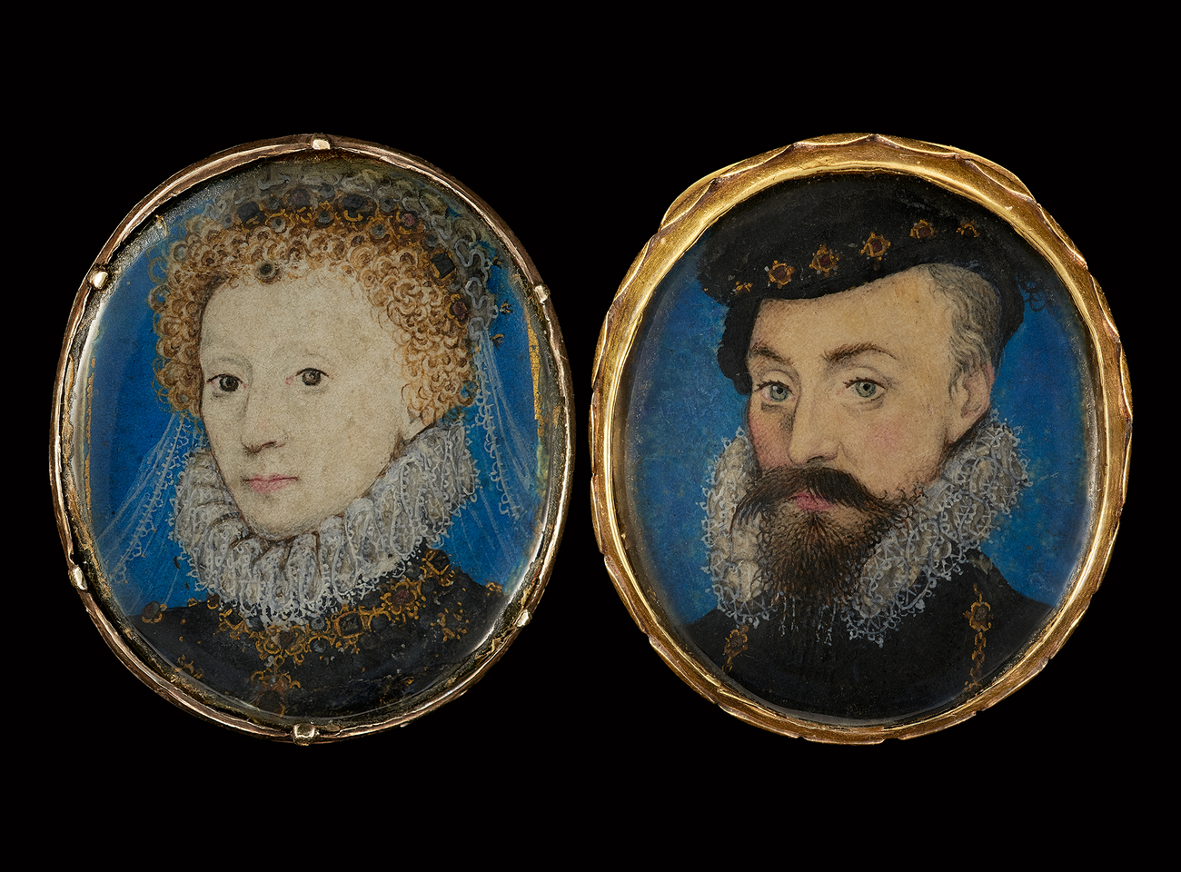 Tudor courtiers exchanged portrait miniatures as love tokens. Centuries ...
