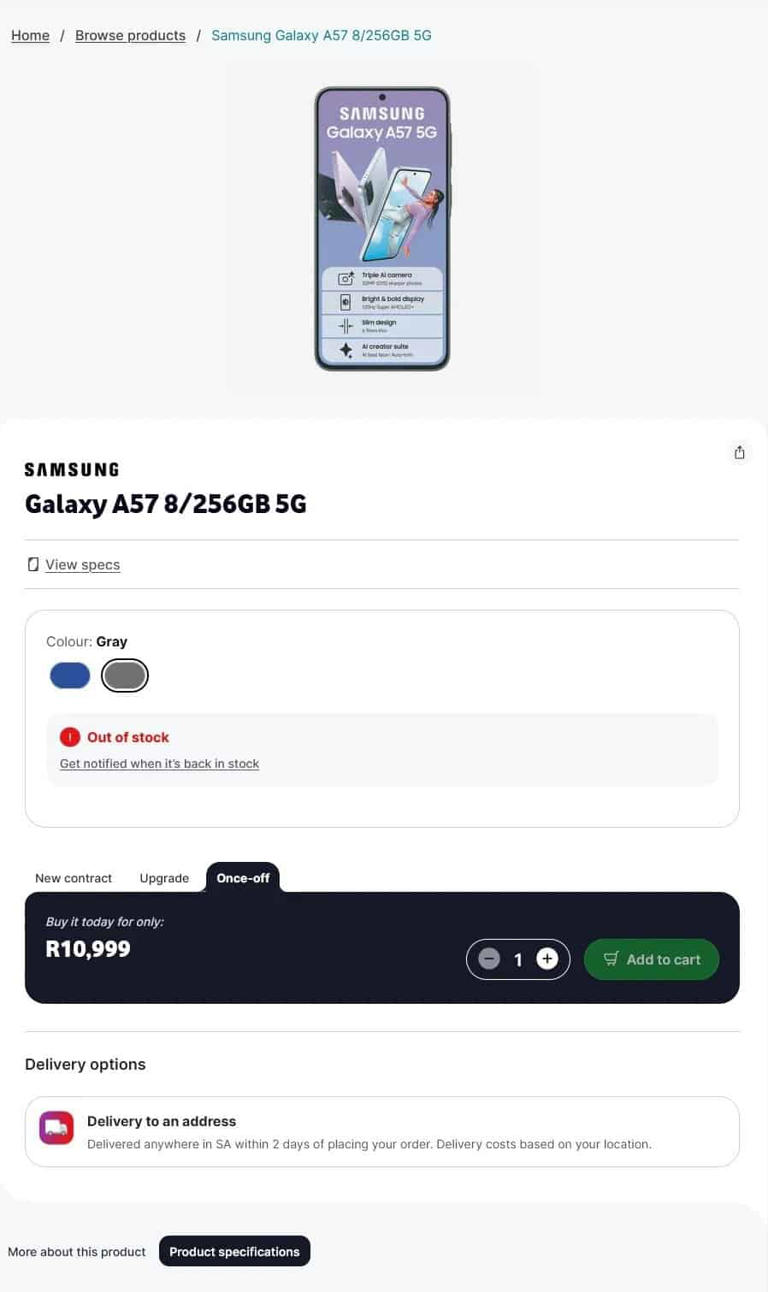 Samsung Galaxy A57 e A37: Novos leaks confirmam preços e especificações