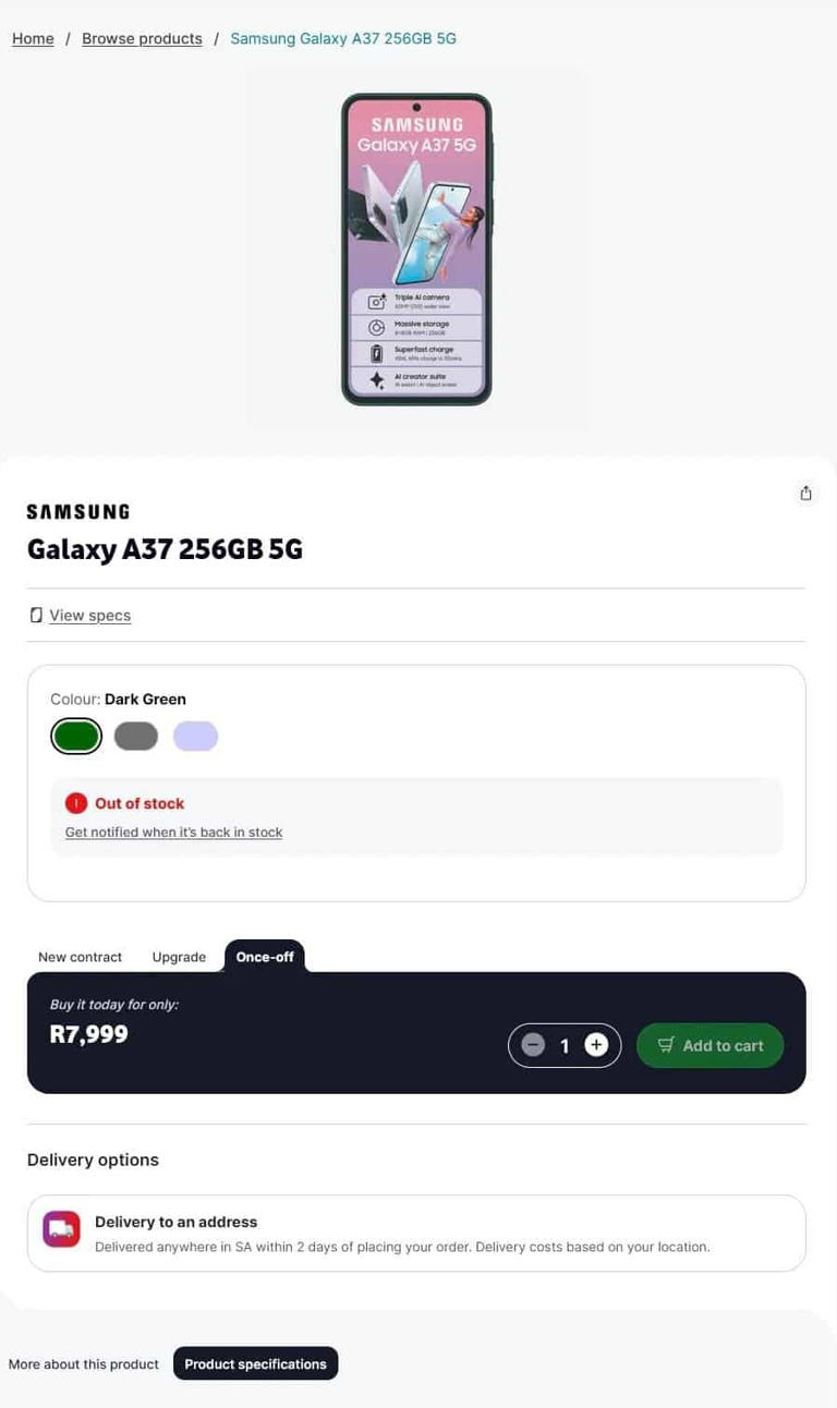 Samsung Galaxy A57 e A37: Novos leaks confirmam preços e especificações