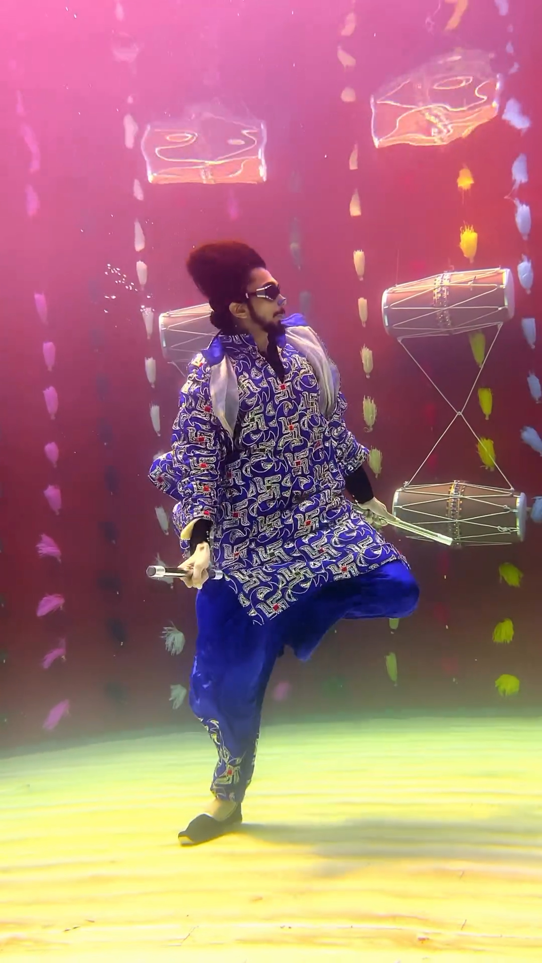 The story behind my viral underwater garba