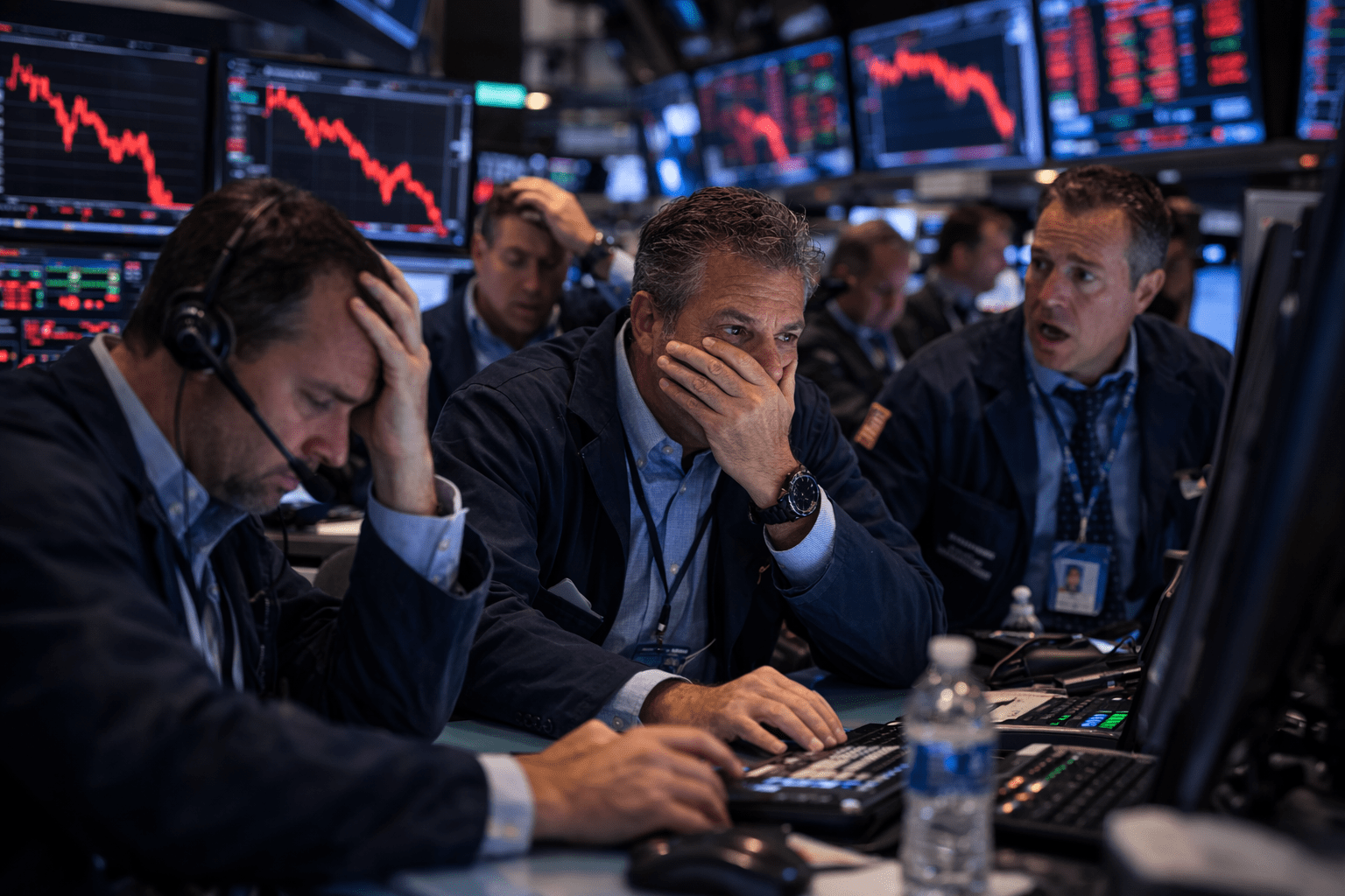 Dow sinks 800 points as stagflation panic sends Wall Street into freefall