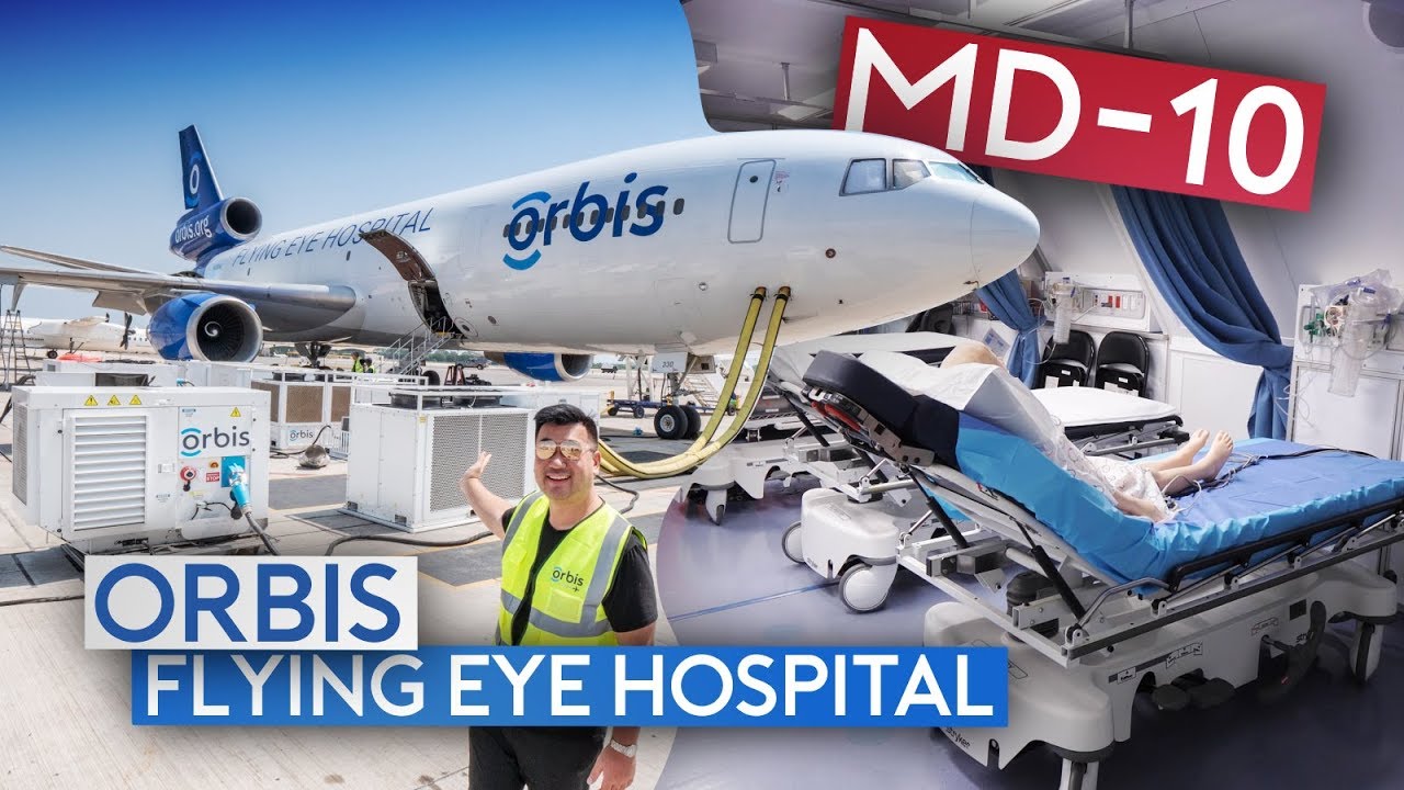 I flew aboard the world's only flying hospital ️