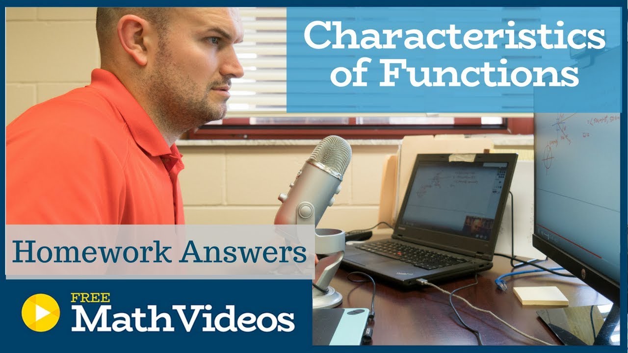 HW - Characteristics of functions
