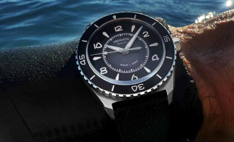 Trematic T-Five Beigua Maris : La montre de plongée qui redéfinit le ...