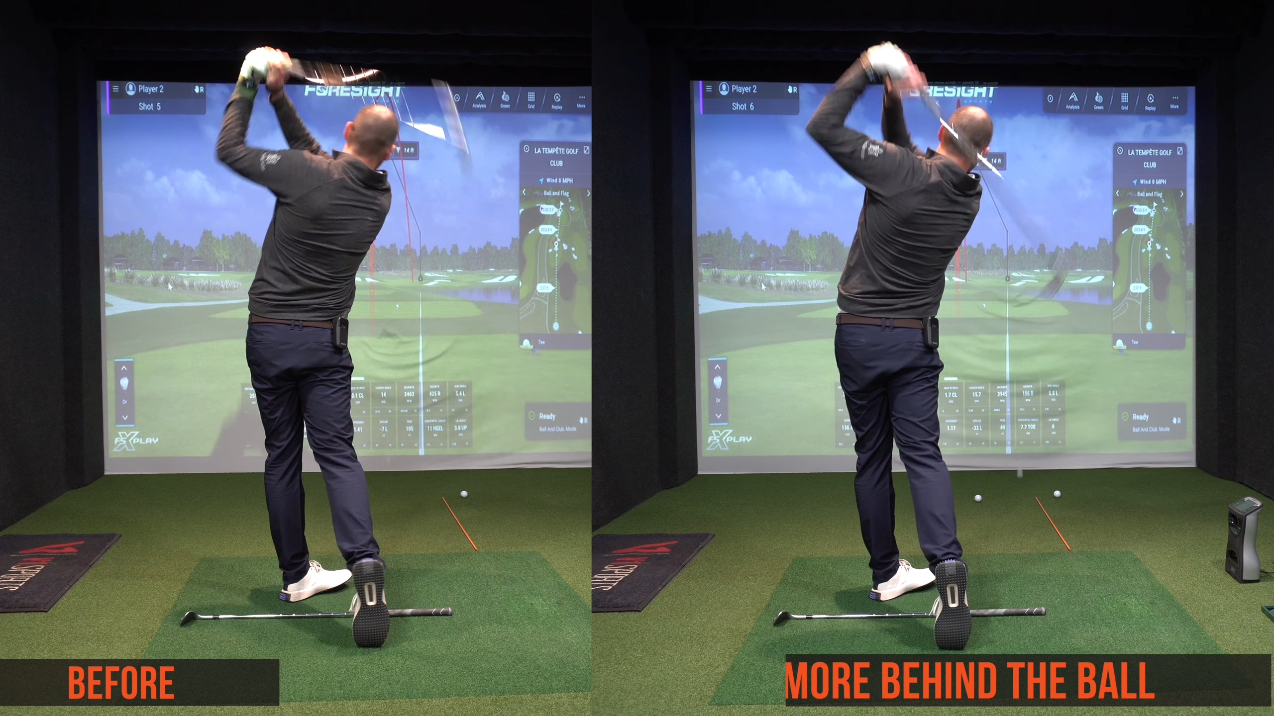 How the right turn makes the golf swing easy