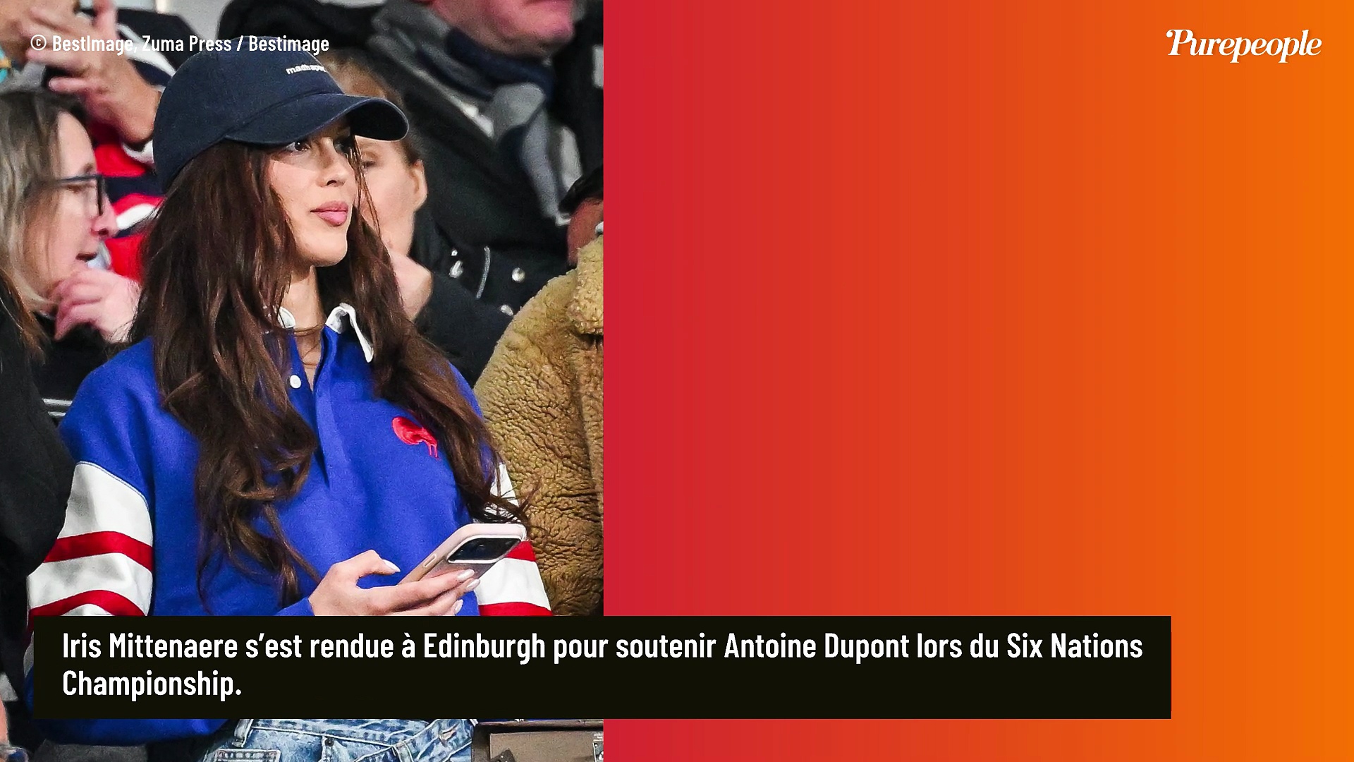 Iris Mittenaere en Écosse pour soutenir Antoine Dupont : les activités ...
