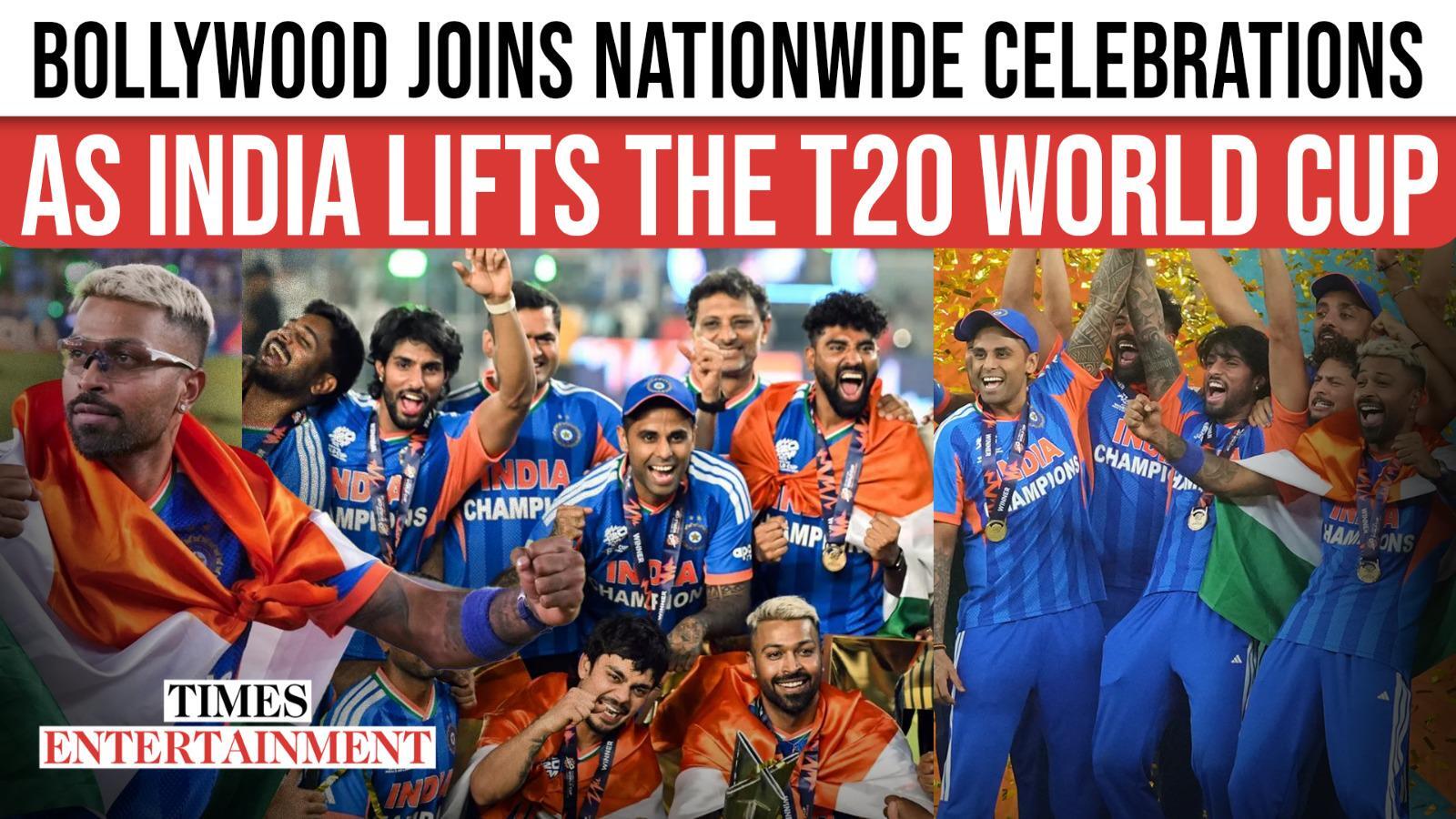 Historic T20 World Cup win: Celebs and cricket legends applaud Team ...