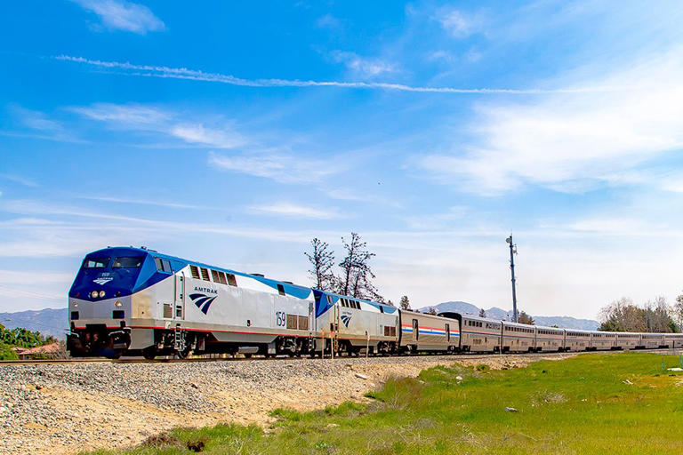This Amtrak train ride is one of the most scenic journeys on the West ...