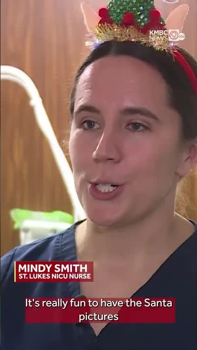 Santa spreads holiday cheer in NICU
