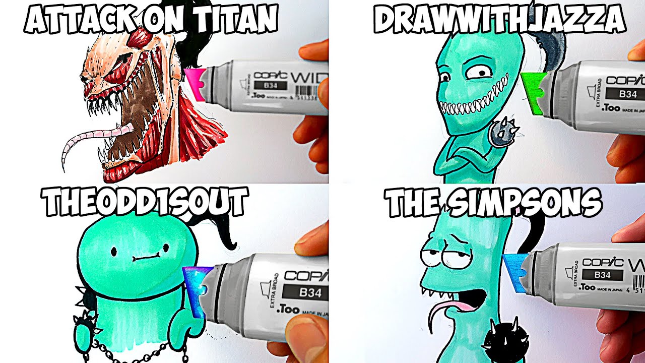 He recreated 50 distinct art styles in a single project