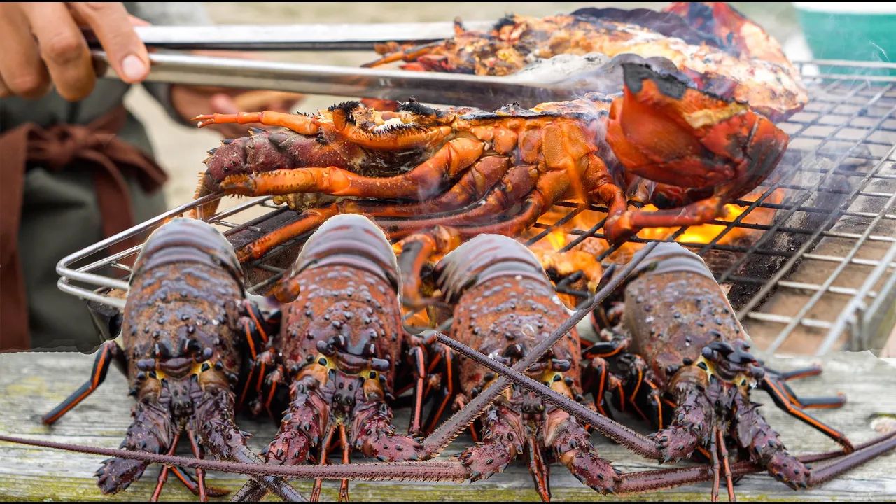 The ultimate spiny lobster feast