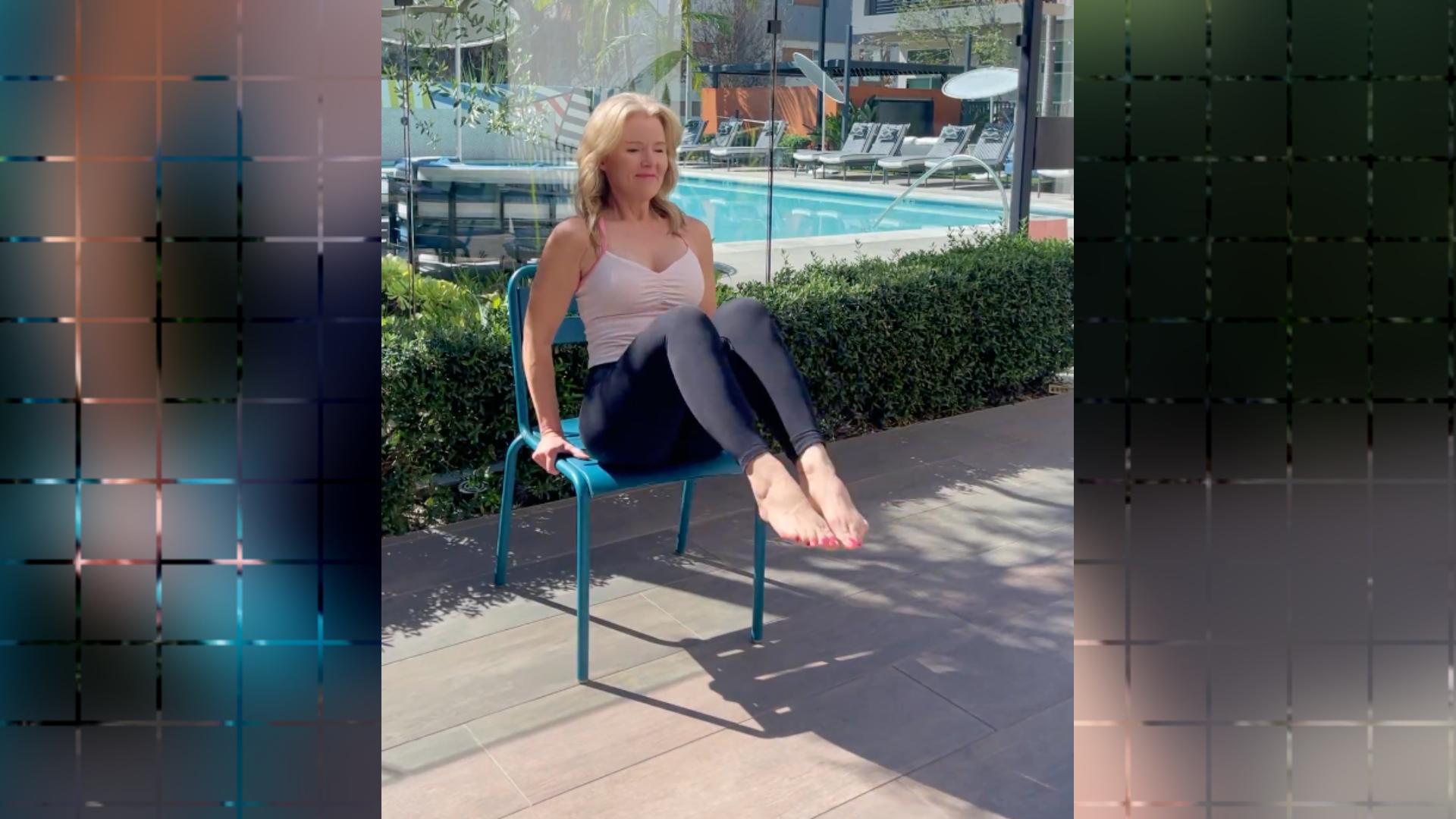 4 beginner chair exercises for complete core strength