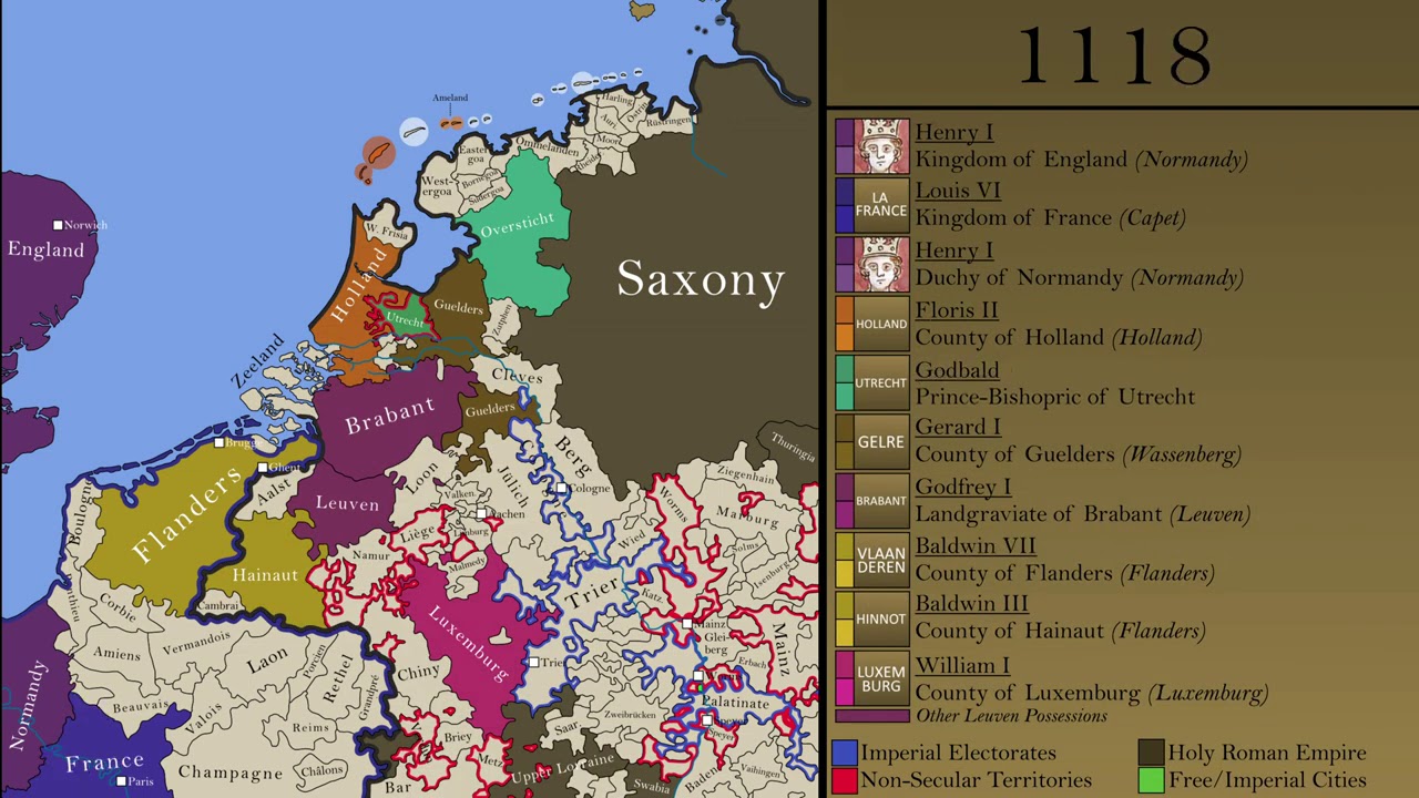 I explored the history of the Low Countries 📜