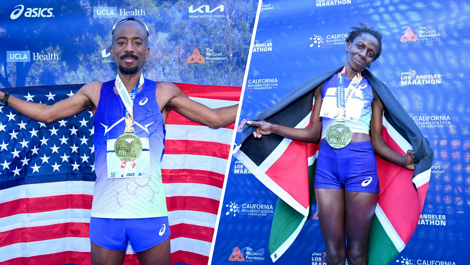 Proud podium: See full 2026 Los Angeles Marathon results
