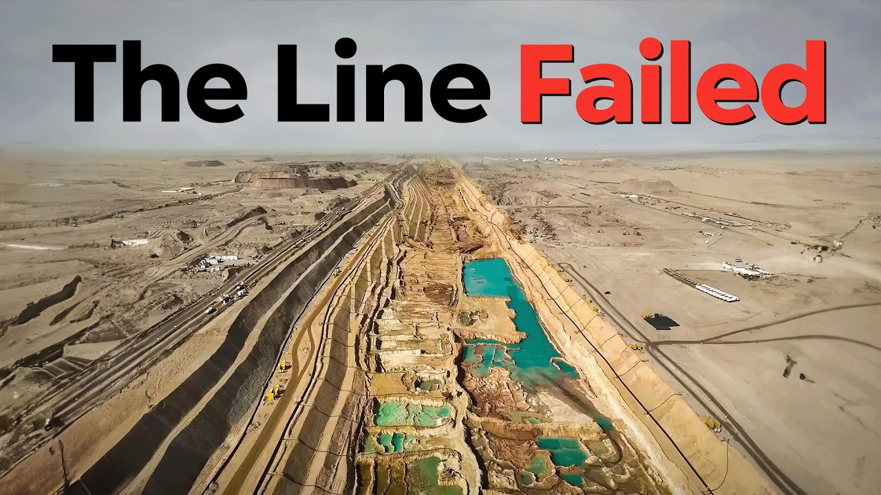 The shocking truth behind The Line's halt 🚧