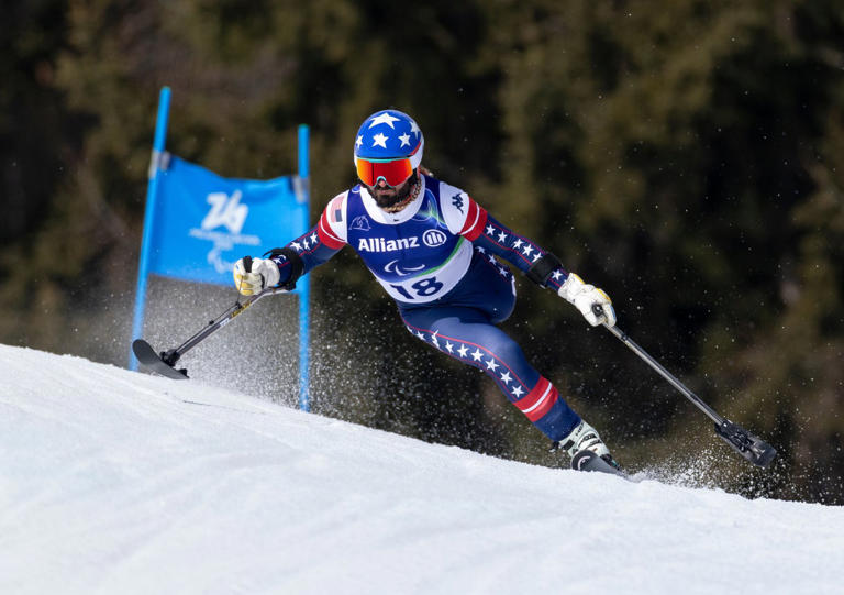 US 'rock star' Paralympic skier wins silver for his late twin brother