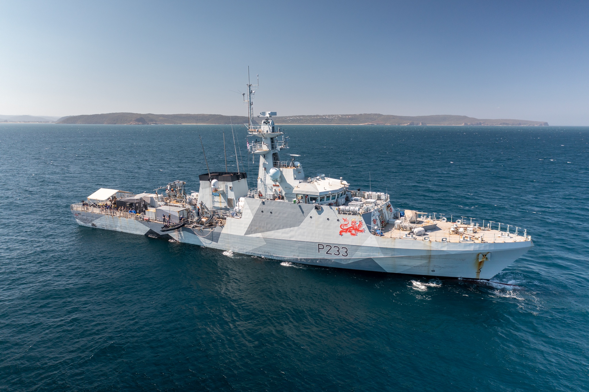 "Regeneration" Patrol ship HMS Tamar ready for South Pacific mission ...
