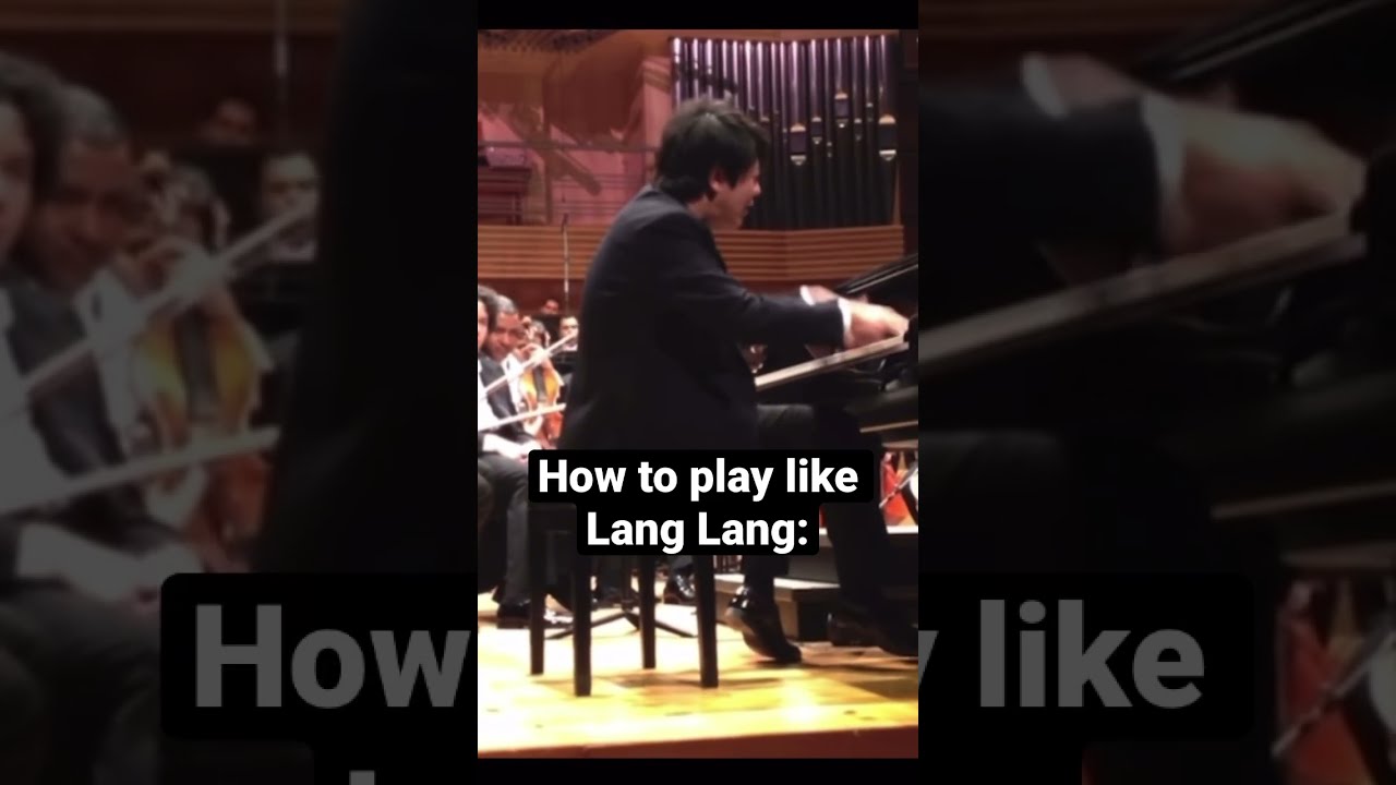 Mastering piano with Lang Lang's secrets