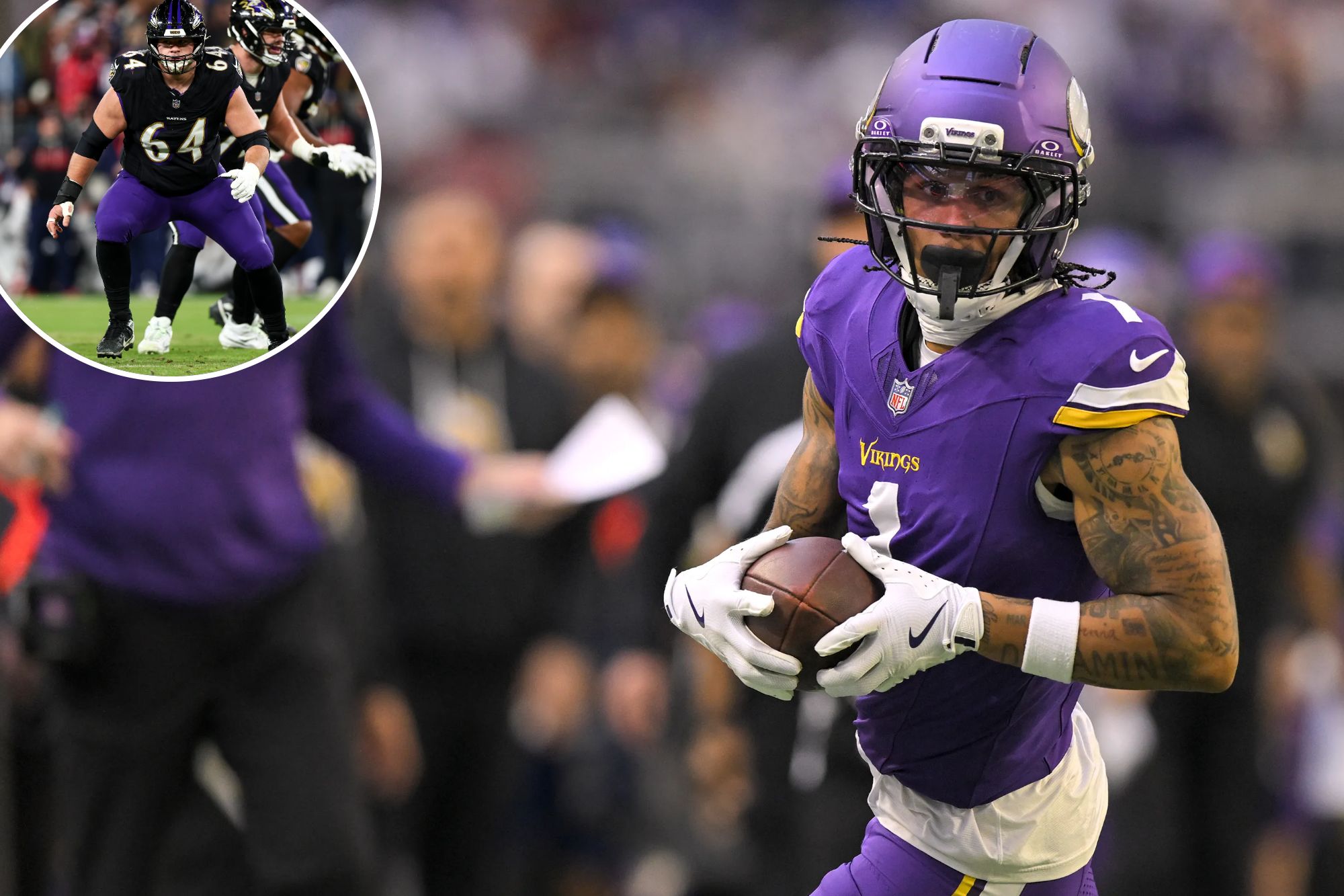 Las Vegas to add former Vikings wide receiver Jalen Nailor