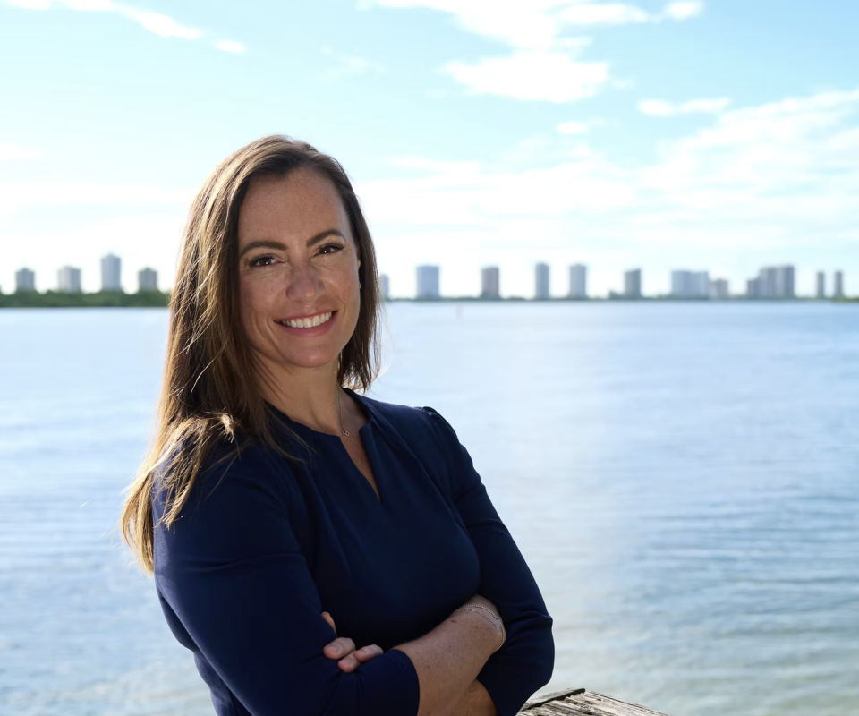 Small business owner Emily Gregory running to flip Mar-a-Lago blue