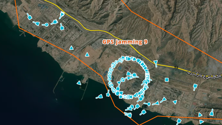 GPS jamming: The invisible battle in the Middle East