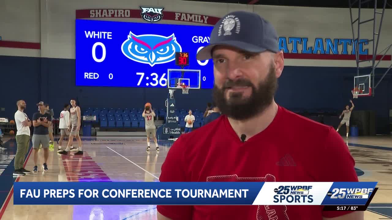 FAU preps for American Conference tournament