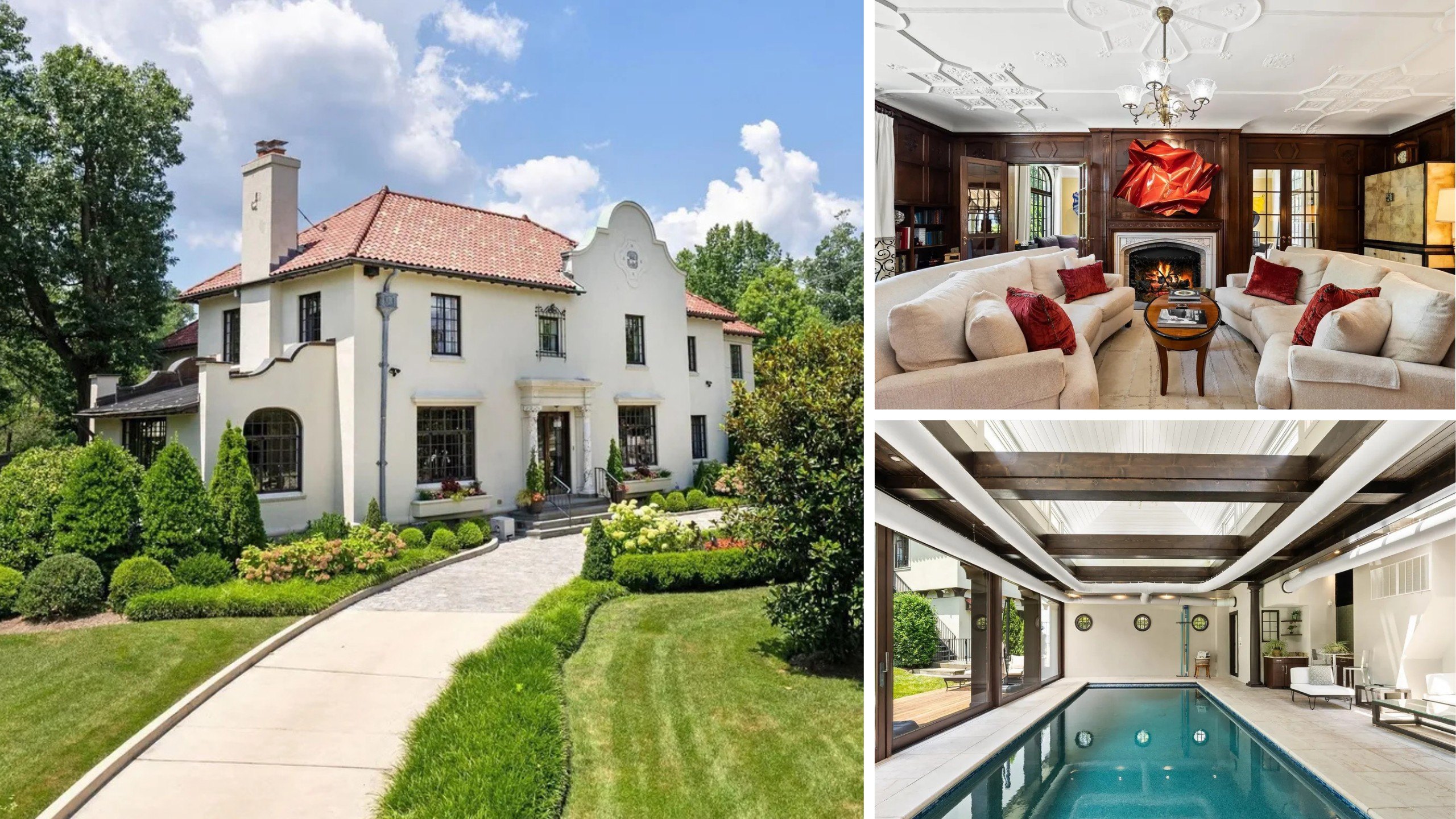 Historic Spanish-style mansion next to the vice president’s official ...