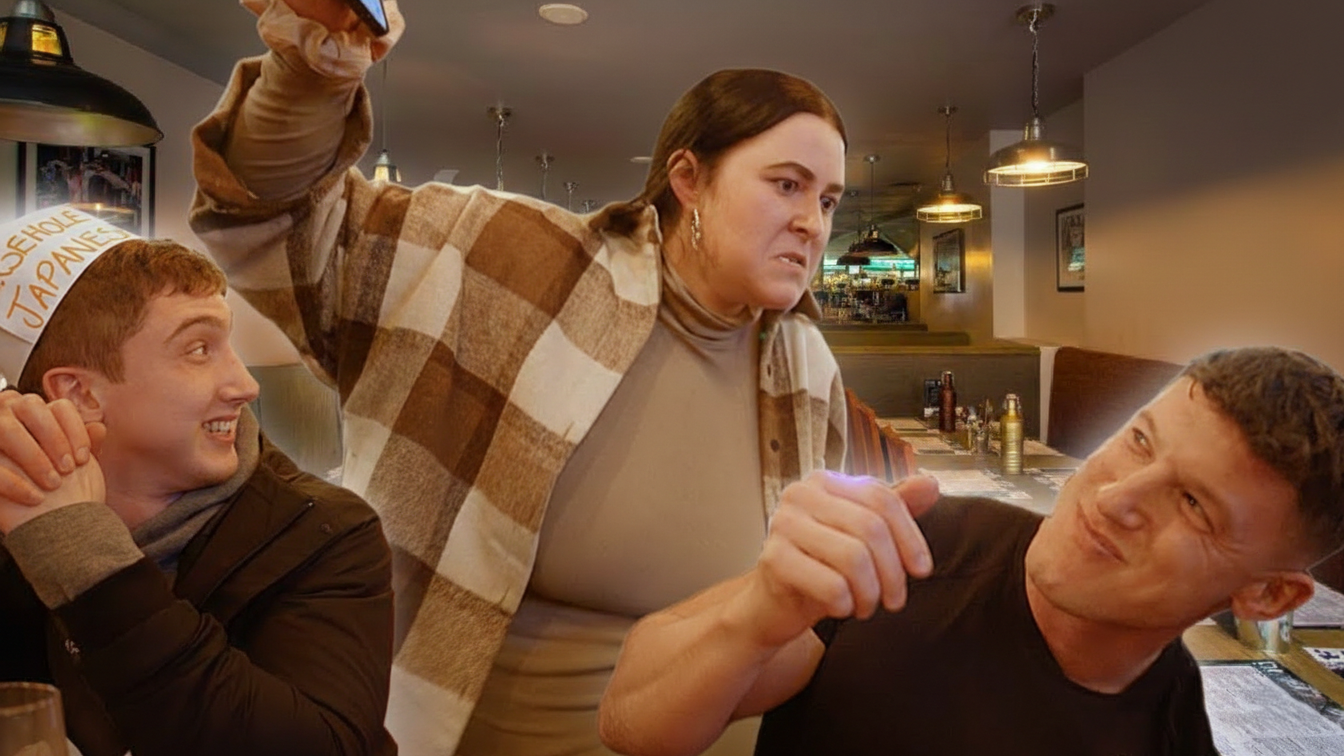 This Karen waitress tried to humiliate us - but it backfired