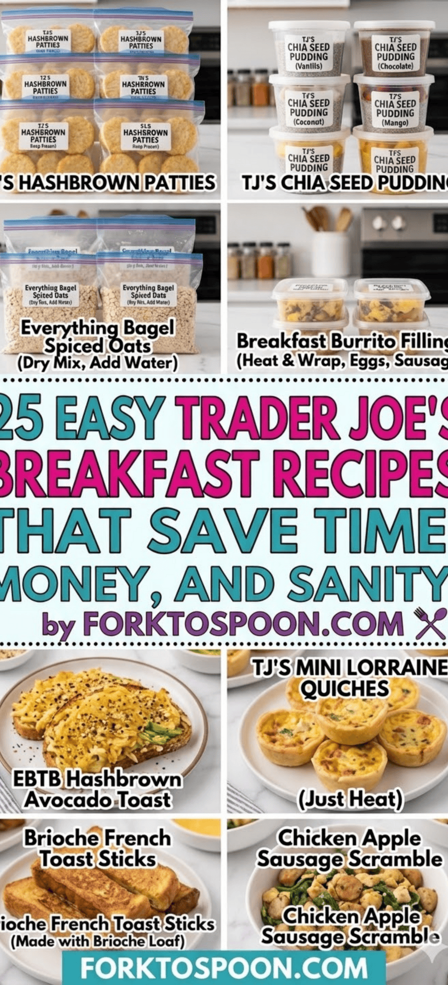 Easy Trader Joe's breakfast recipes