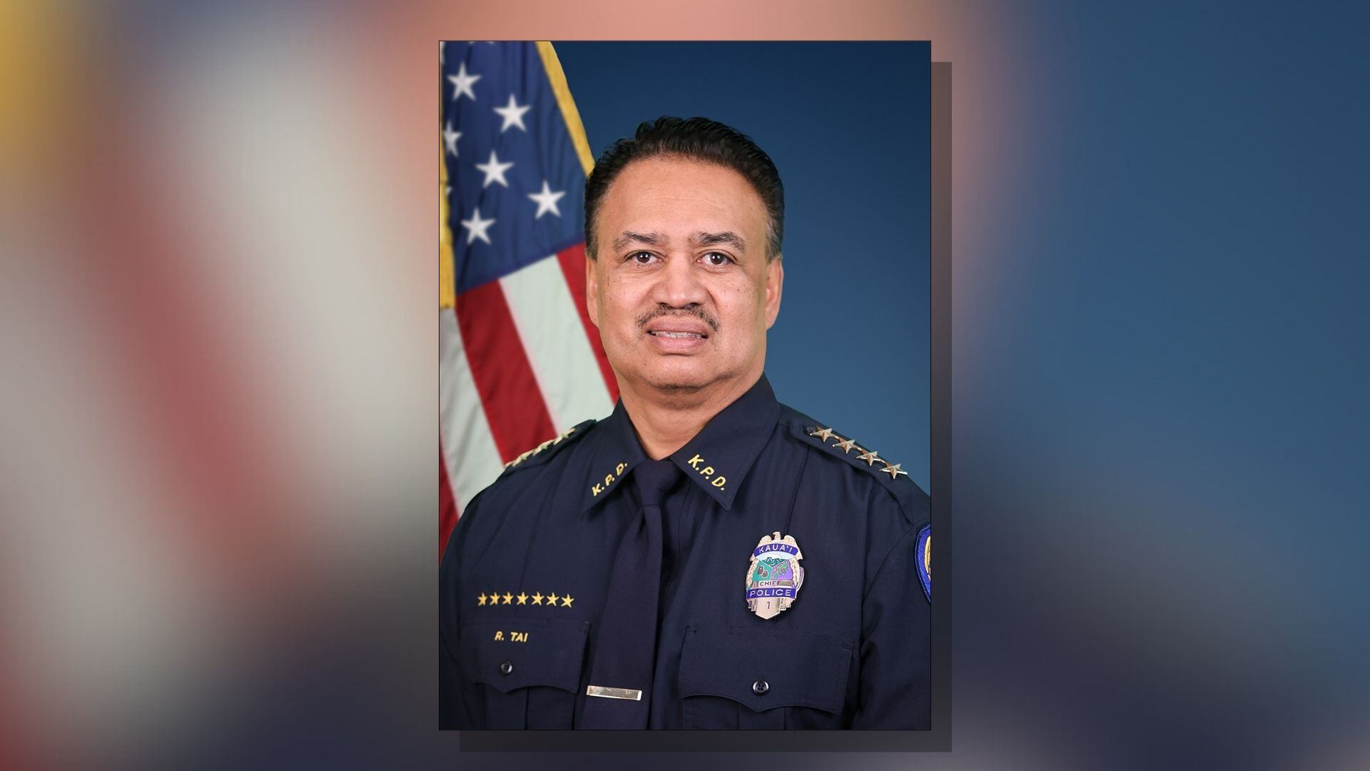 ‘I am honored to be entrusted’: Kauai Police Chief Rudy Tai officially ...