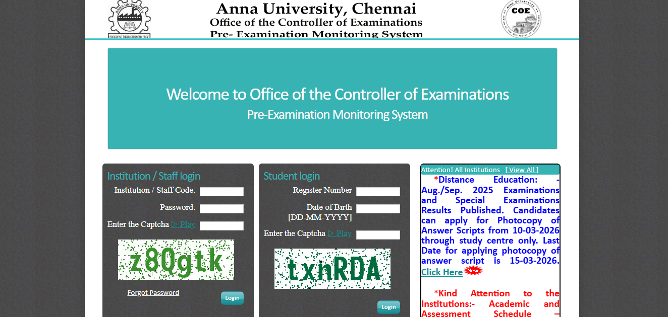 Anna University result 2025 declared for distance learning August ...