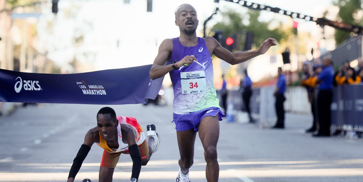 The LA Marathon leader briefly went off course at mile 26—then lost a ...