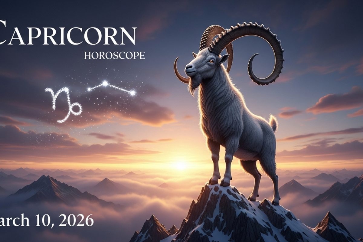 Capricorn horoscope today, March 10, 2026