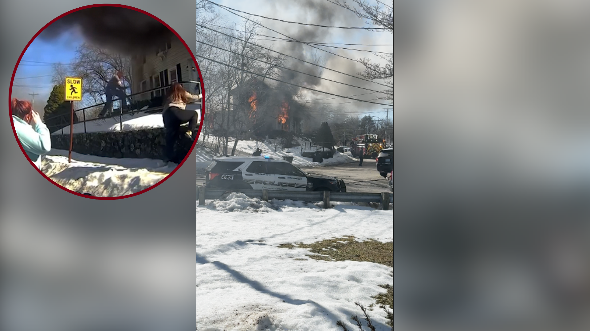 1 person injured in fire at Mass. home