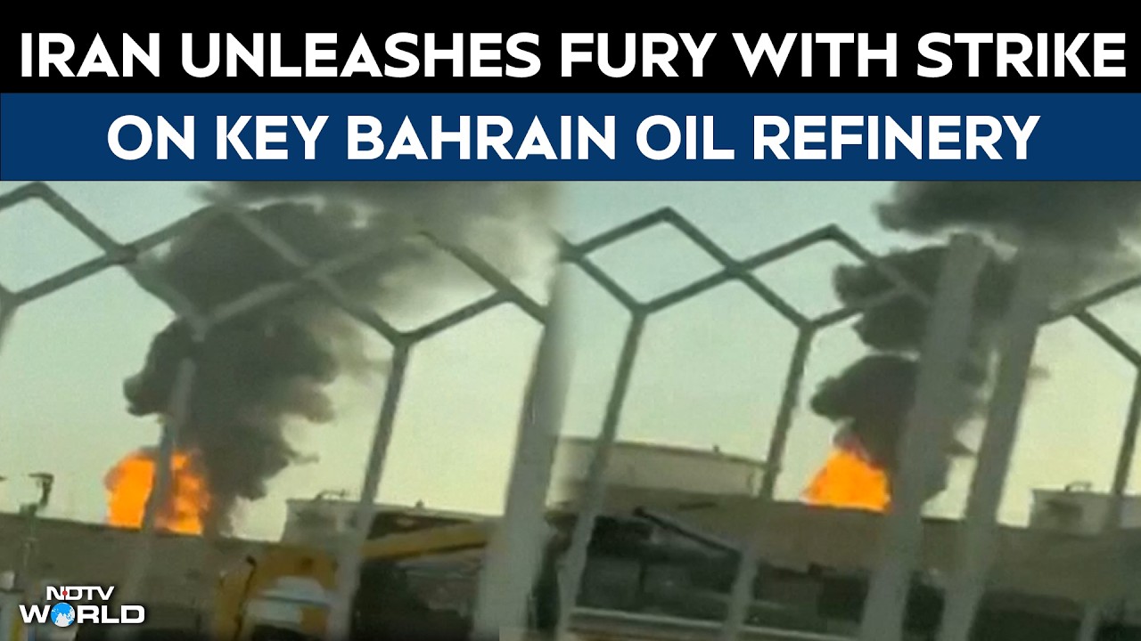 Bahrain oil refinery attack | Iran unleashes fury with missile tearing ...