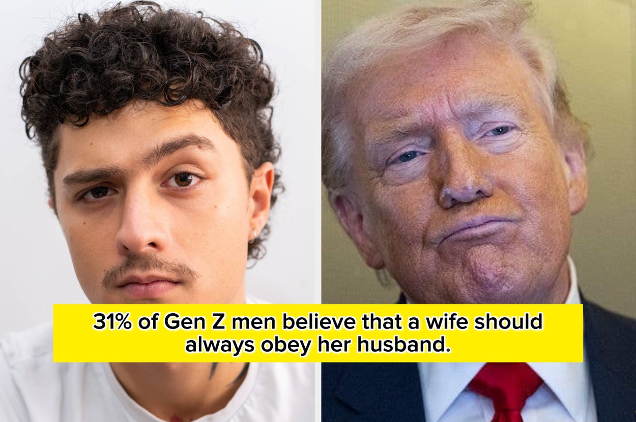 Nearly one-third of Gen Z men think wives should obey their husbands ...