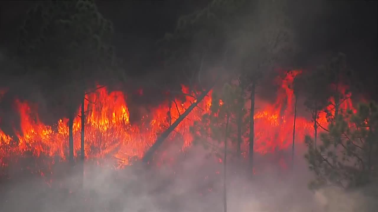 20-acre wildfire burning in Orange County